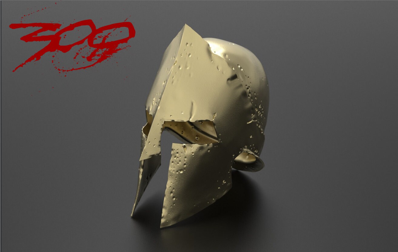 300 Spartan Helmets - 3D Print Files STL - Etsy