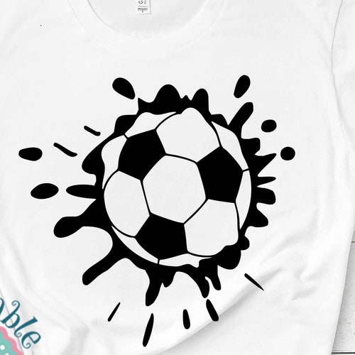 Soccer Svg Soccer Splatter Paint Splash Svg Splattered Wall - Etsy