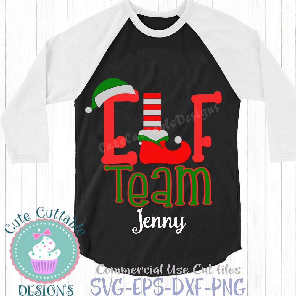Elf Team svg Christmas elf svg Christmas svg Svg files | Etsy