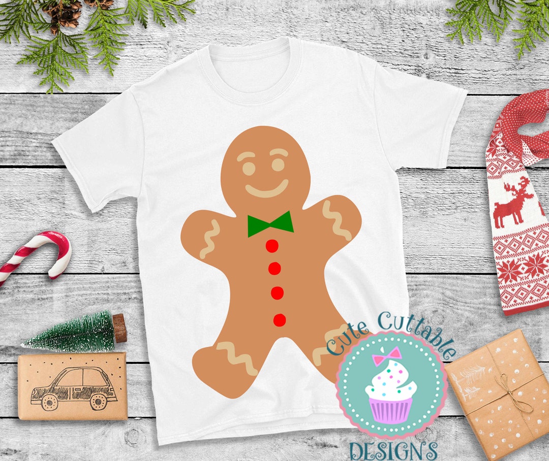 Christmas SVG, Gingerbread Man Svg Ugly Christmas Sweater, Suit Svg ...