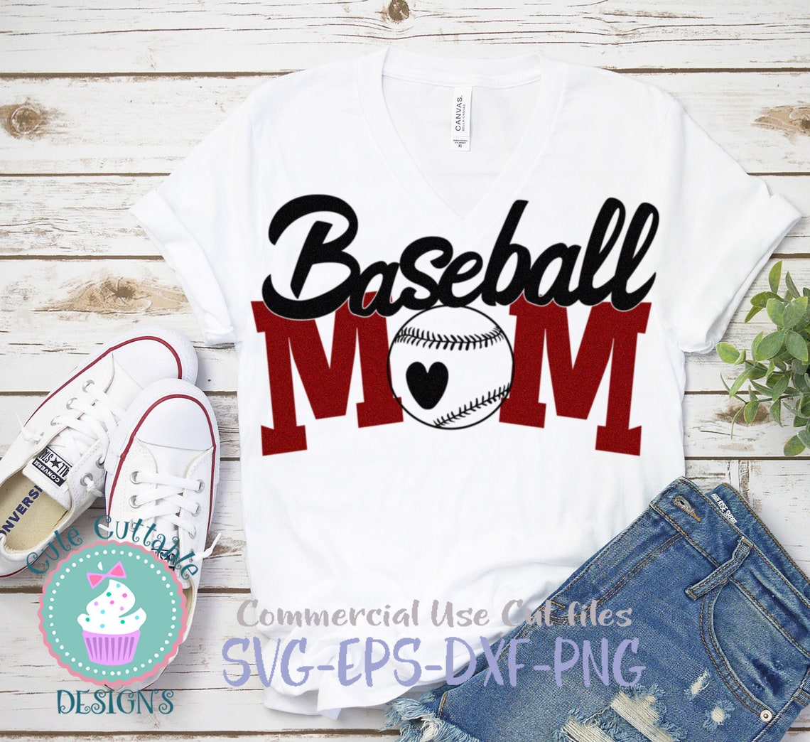 Baseball Mom, Baseball Svg, Ball Mom Svg, Baseball Cut File Svg File ...