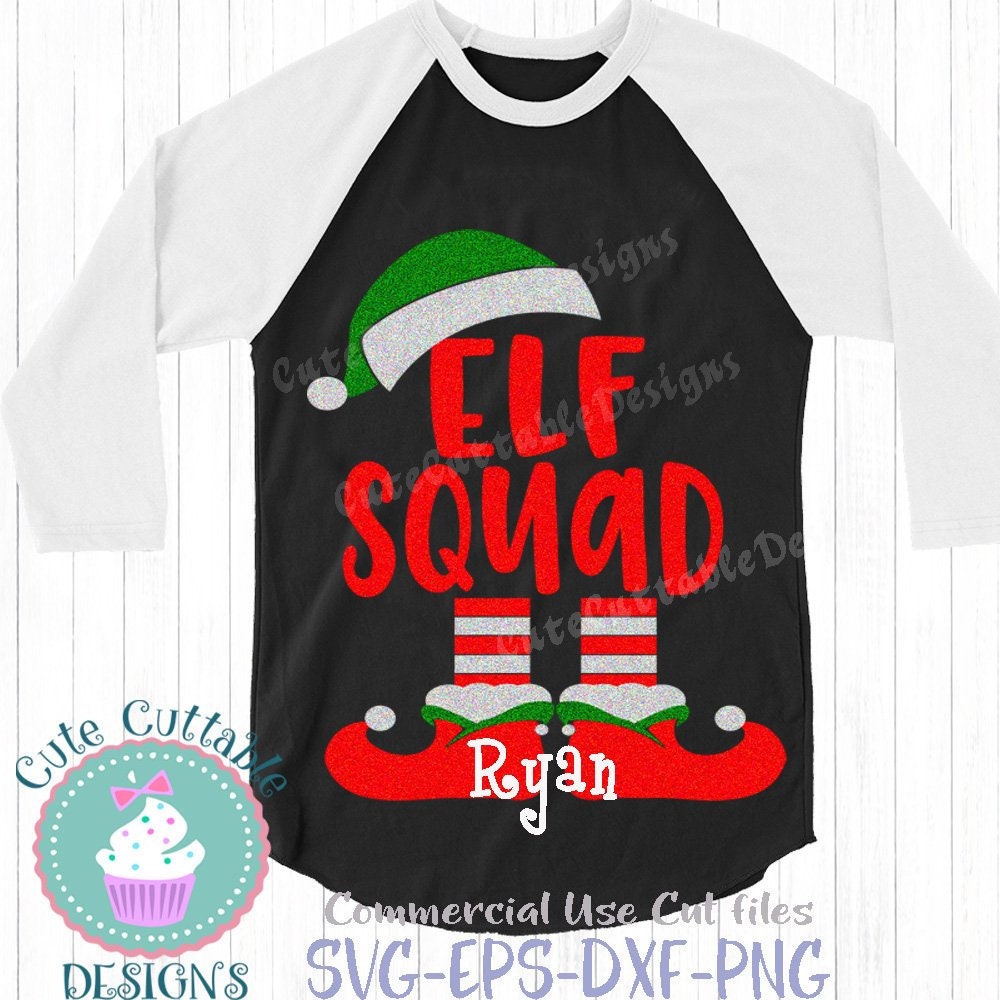 Elf squad svg Christmas elf svg Christmas svg Svg files | Etsy