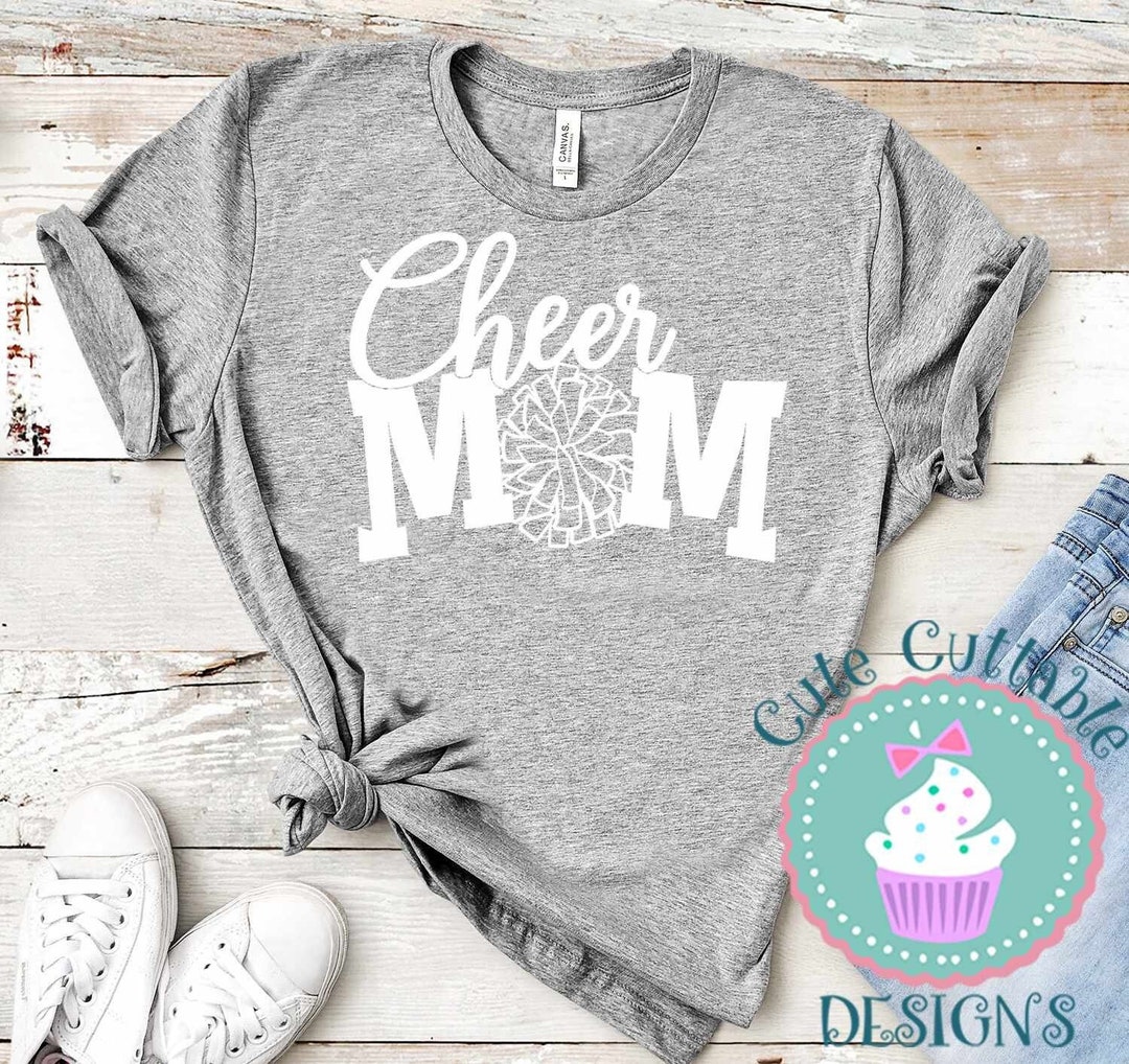 Cheer Mom Svg Cheer Svg Cheerleader Team Megaphone Svg Pom - Etsy