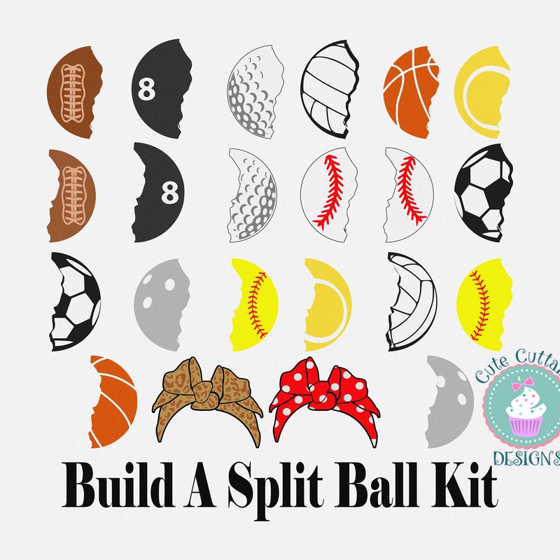 Sports Balls Svg - Etsy