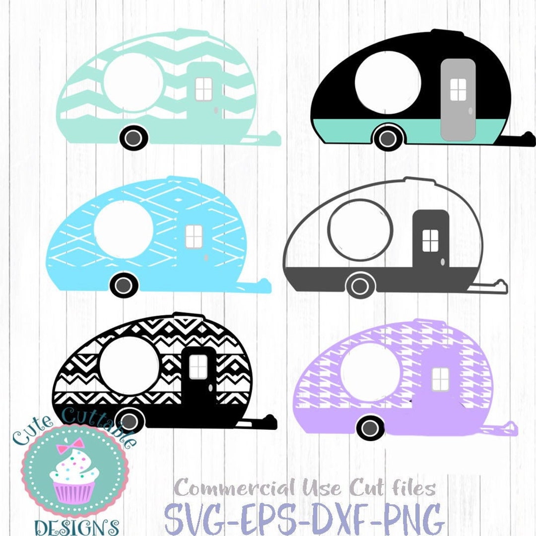 Bundle Caravan Svg, Happy Camper Svg, Camper Svg, Car Svg, Camping Svg ...