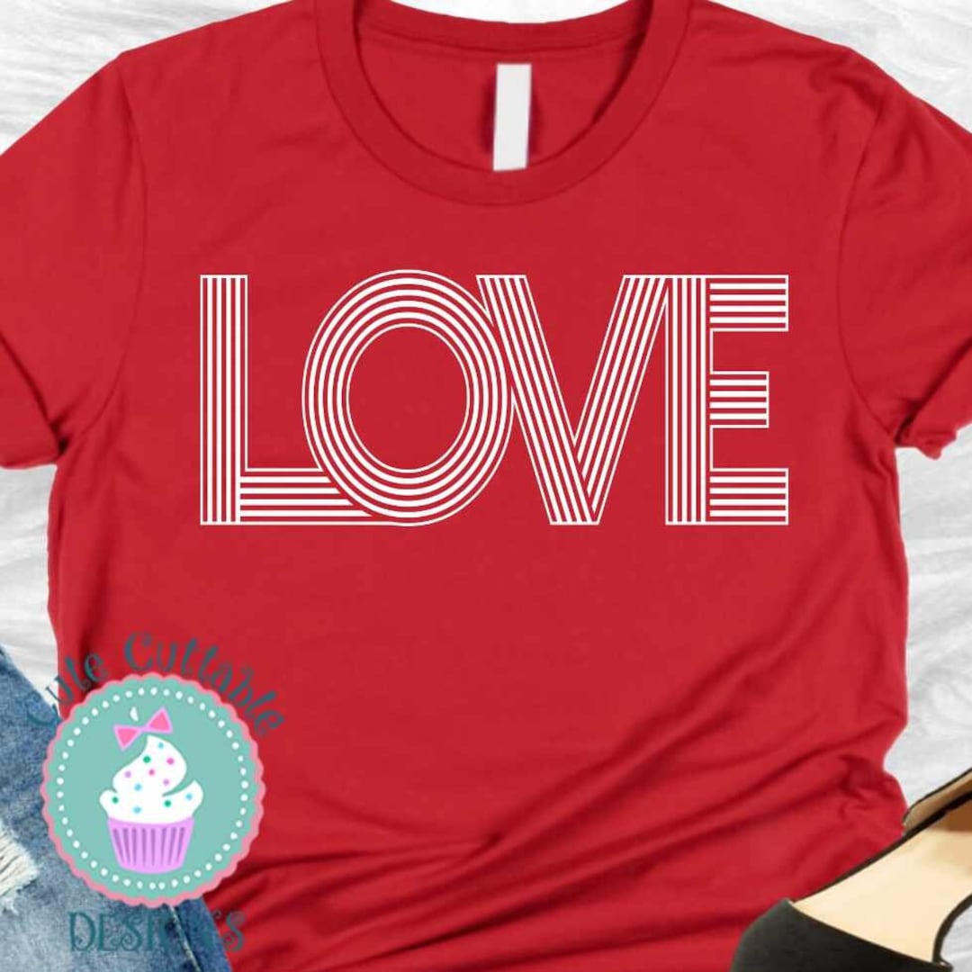 Retro Svg, Love Svg,valentine's Day Svg, Love Svg, Heart Svg, Shirt Svg ...