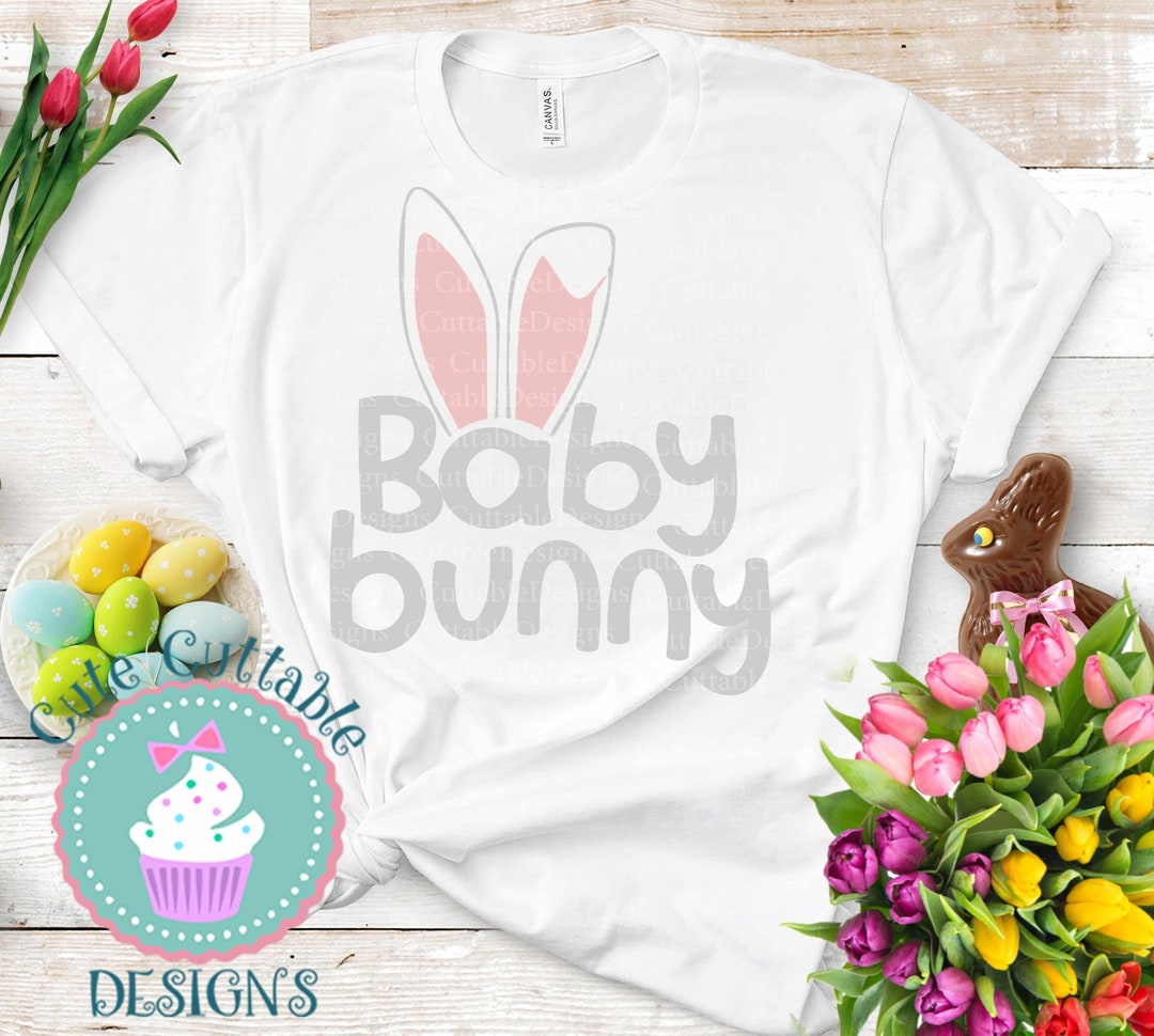 Baby Bunny Svg, Easter Svg, Baby Svg Files, Easter Svg Kids, Easter ...