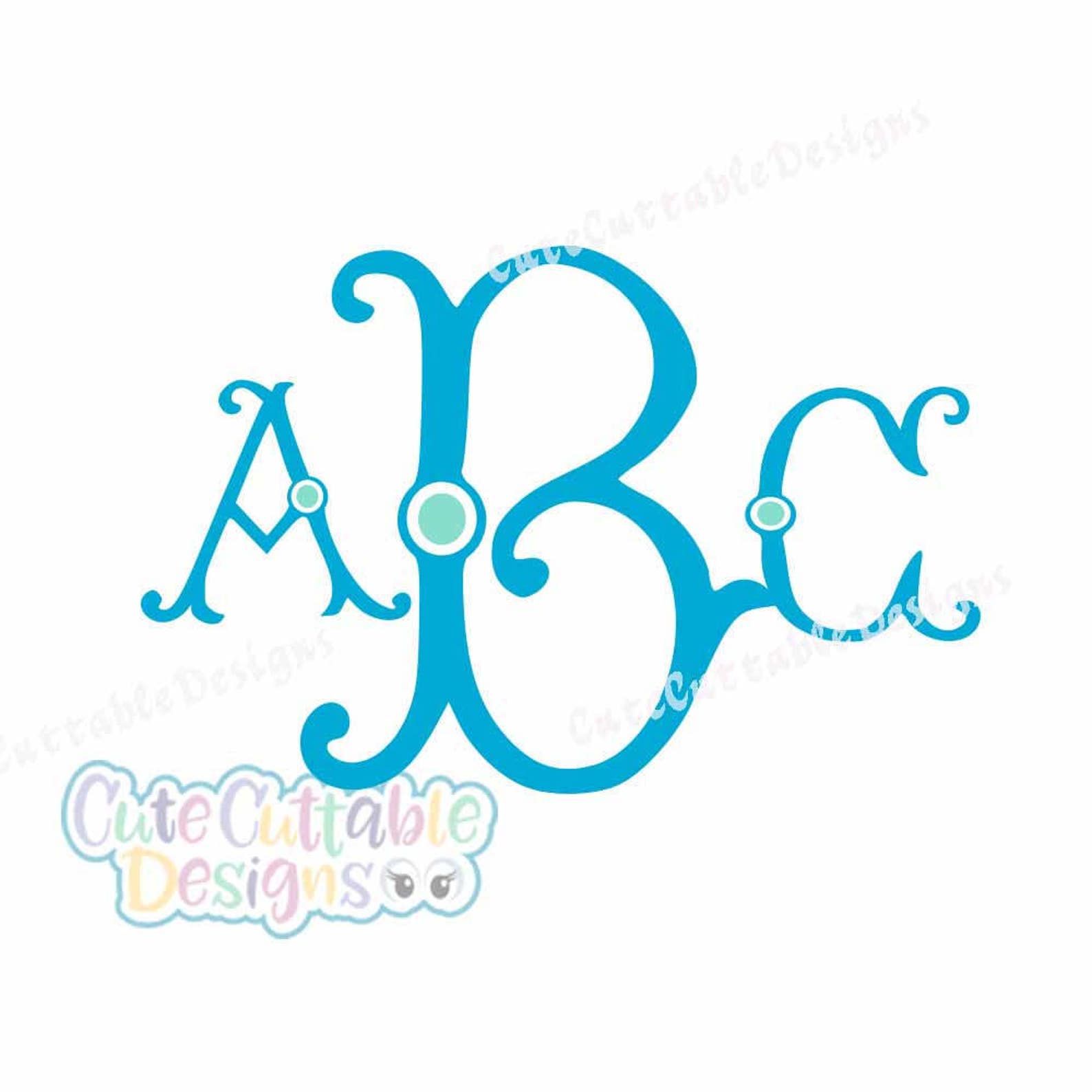 Fish Hook Svg Font Fishtail Alphabet Svg Fish Eye Monogram - Etsy