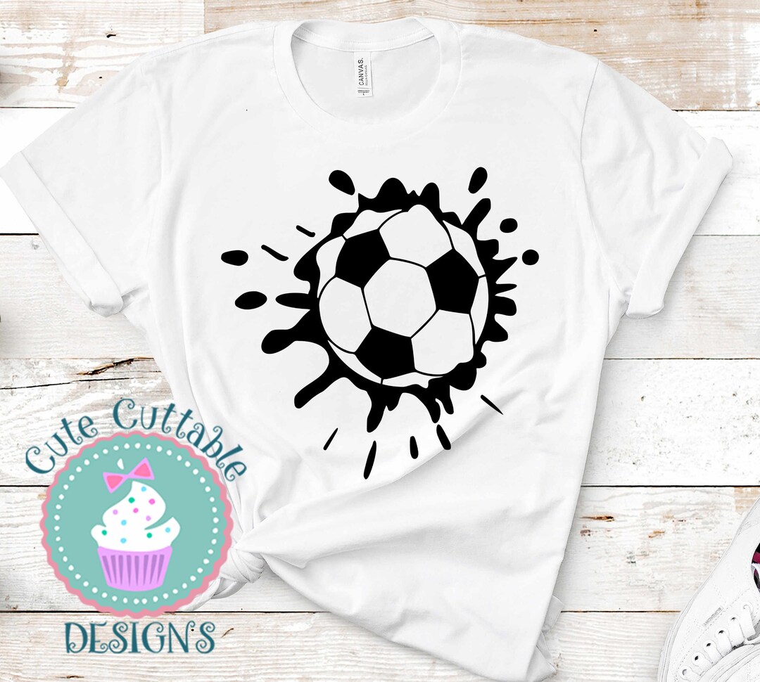 Soccer Svg, Soccer Splatter Paint Splash Svg Splattered Wall Ballers ...