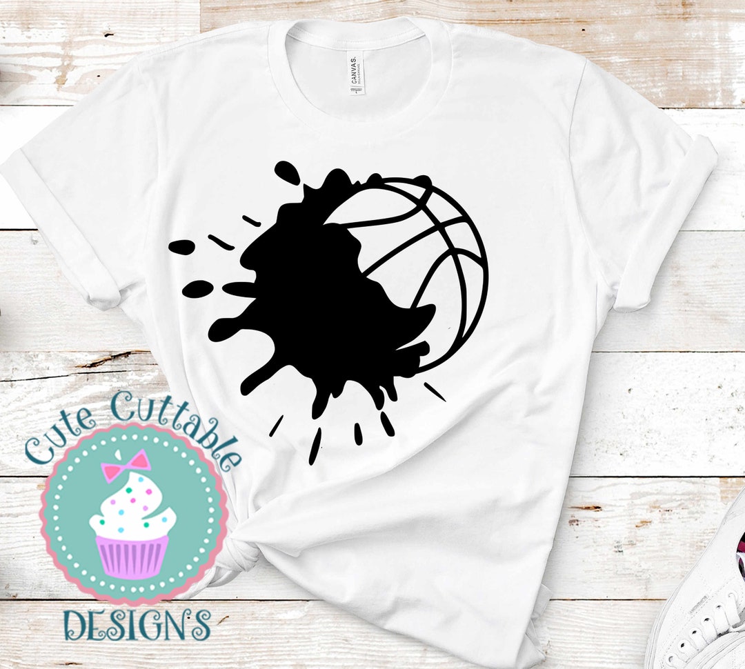 Basketball Svg Basketball Splatter Paint Splash Svg - Etsy