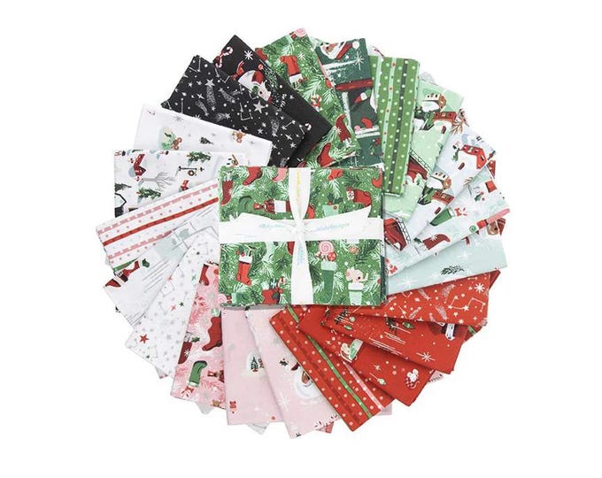 FQB - Twas - Jill Howarth for Riley Blake - Full Collection - Fat ...