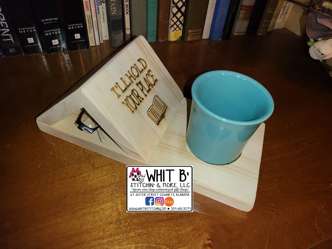 Wooden Book Rest Stand - Etsy