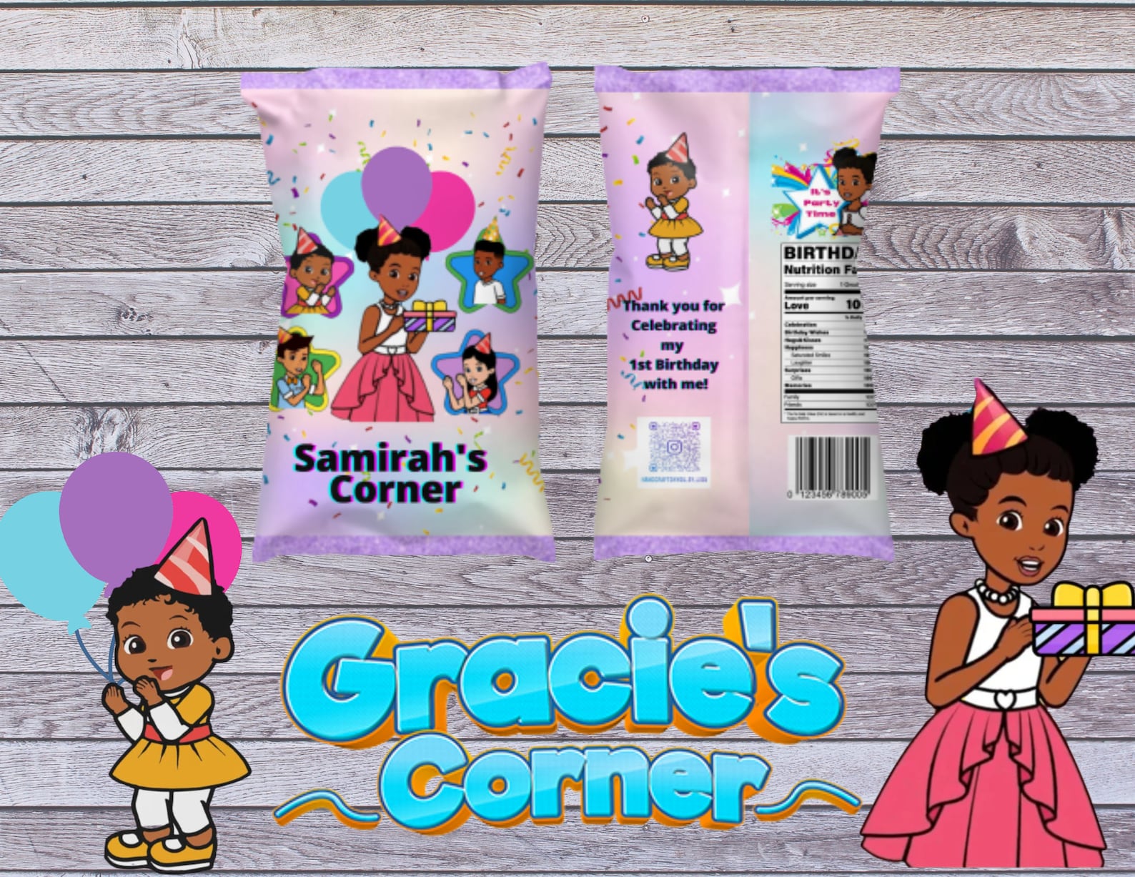Gracie's Corner Chip Bag - Etsy Australia