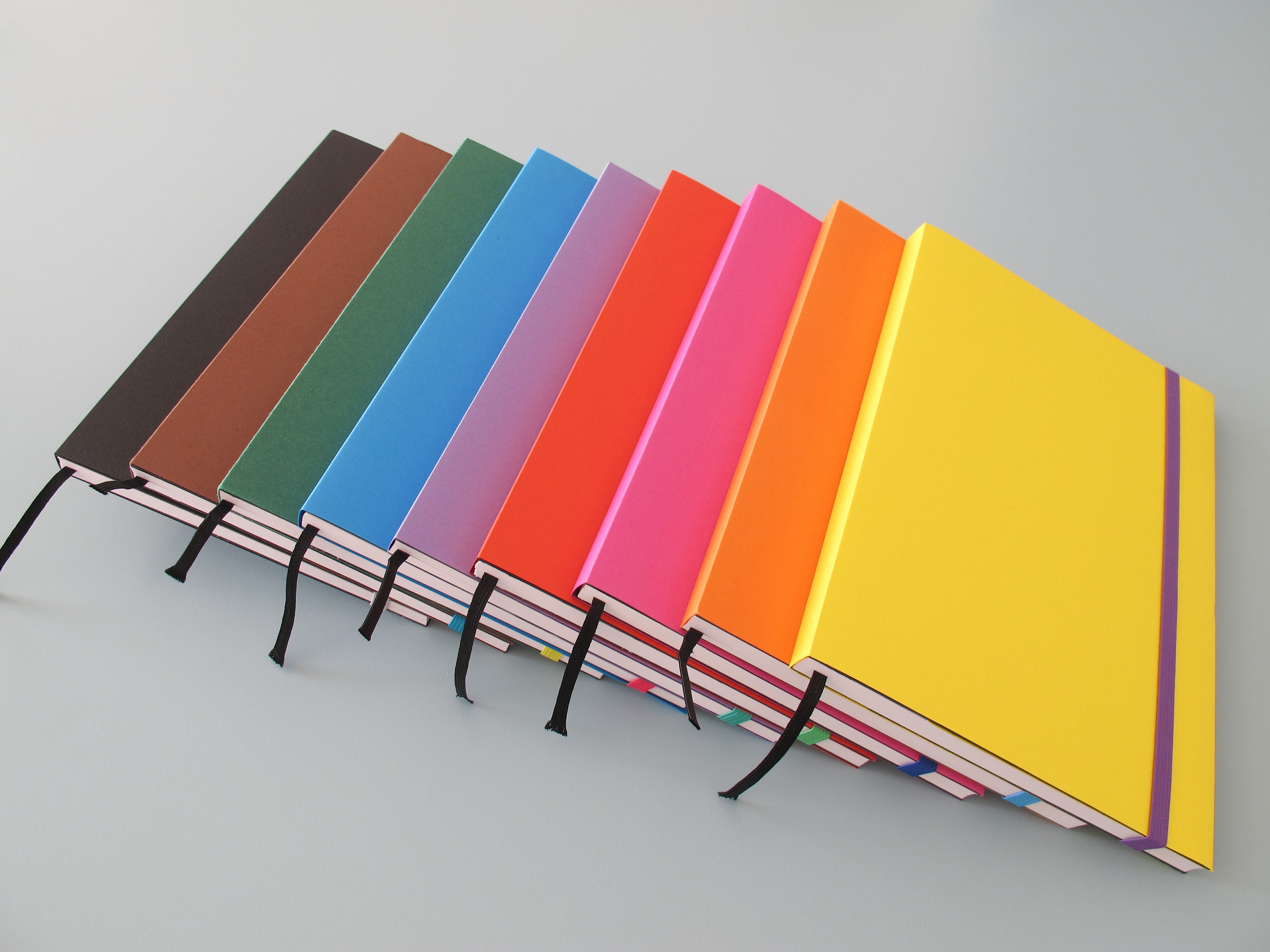 Encuadernación suiza con puntada de enlace de tapa blanda Cuaderno de ...