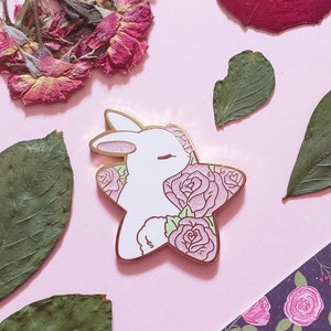 Star Bunny, V2 - 1.5 Inch Hard Enamel Pin - Etsy