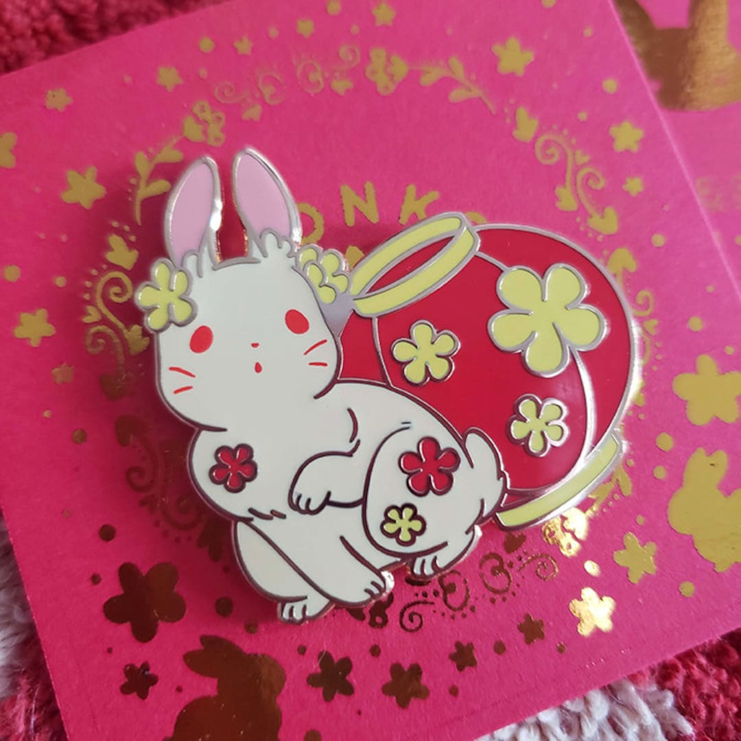 Year of the Rabbit 2023 - Limited Edition Hard Enamel Pin - Etsy