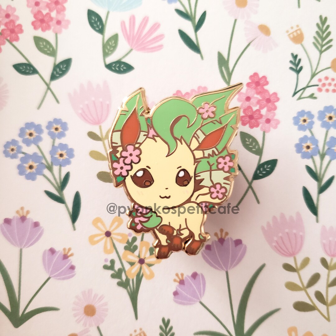 Leafy Greens - Spring Flower Festival Hard Enamel Pins Series - Etsy
