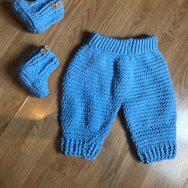 Crochet Baby Pants - Etsy