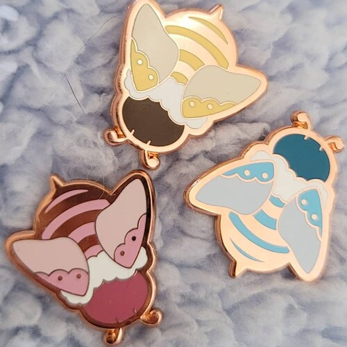 1 Bee Hard Enamel Pins | Etsy