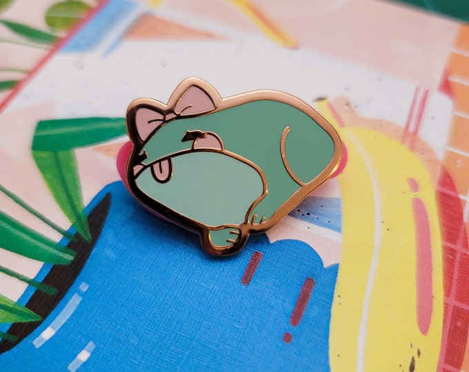 Frog Blep Hard Enamel Pin - Etsy