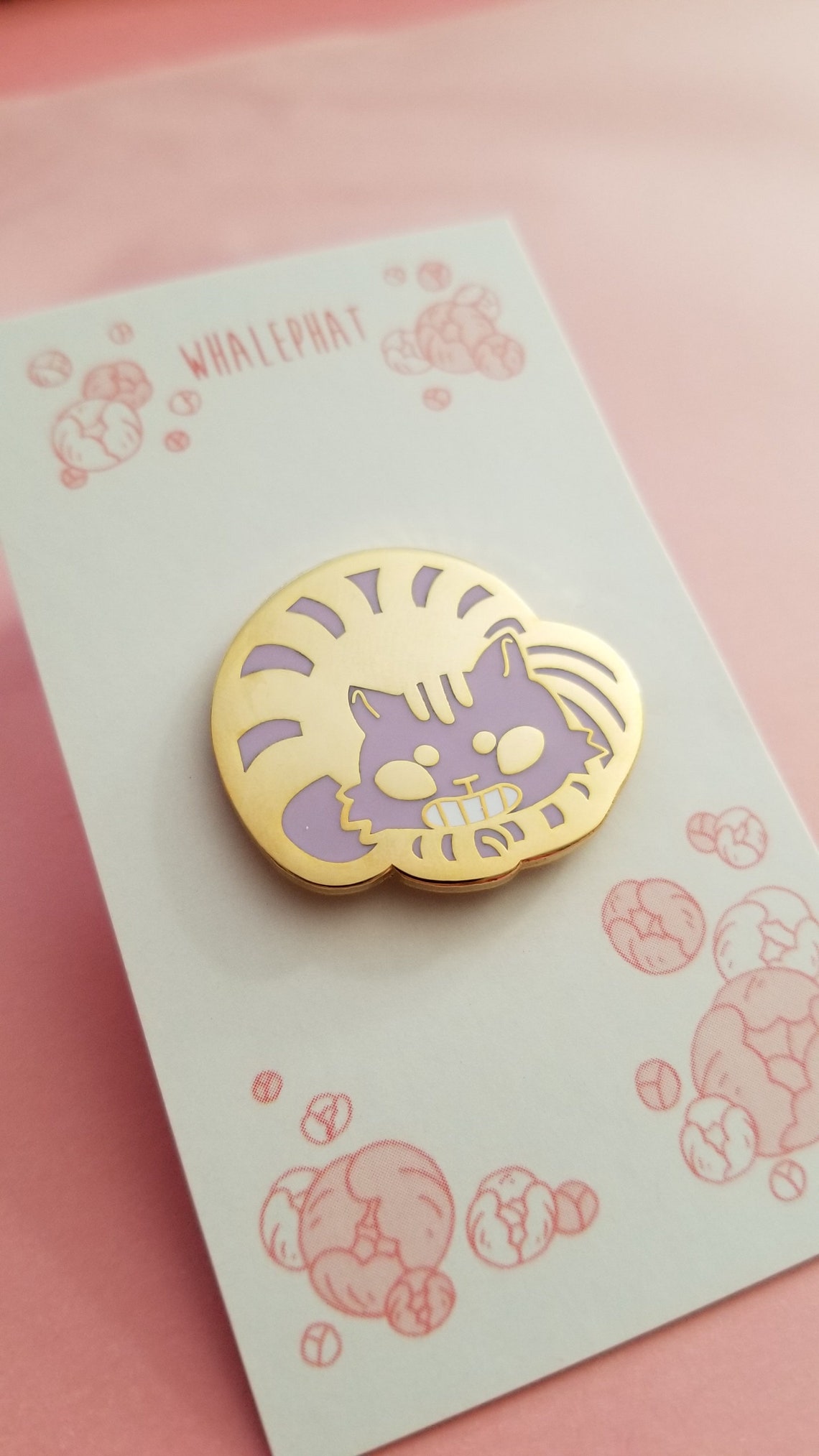Retiring Cheshire Cat Hard Enamel Pin Etsy