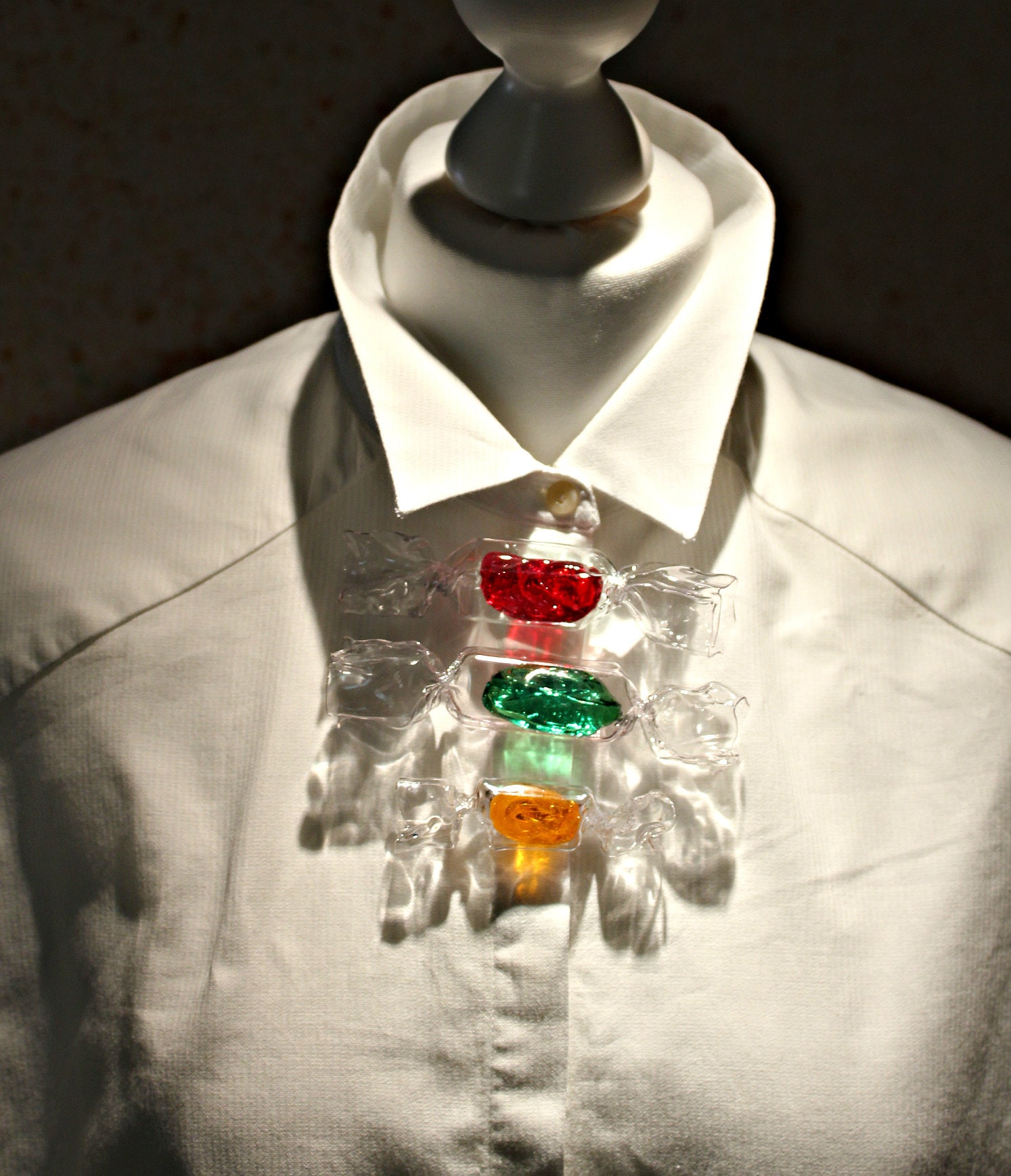 Funny Transparent Candy Bonbon Brooch Colorful Modern | Etsy