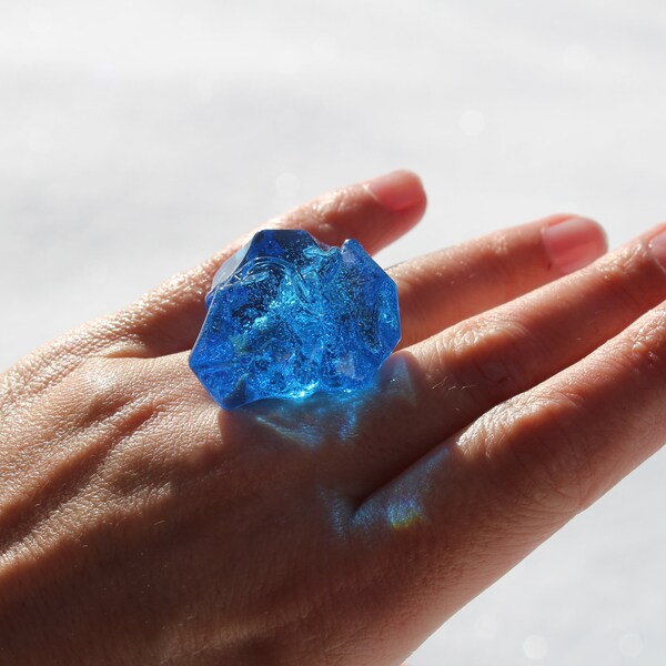 Lucite Ring - Etsy UK