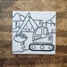 Paint Your Own Backhoe Construction Birthday Party Kids Party Favors - Etsy