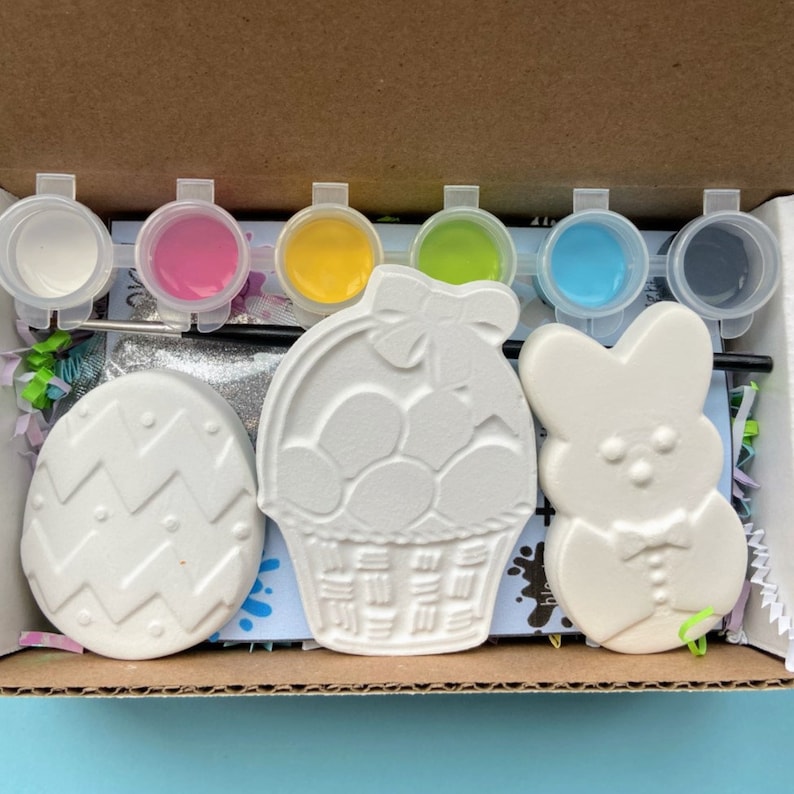 DIY Easter Eggs and Easter Bunny Craft - Easter Basket Stuffers - Etsy