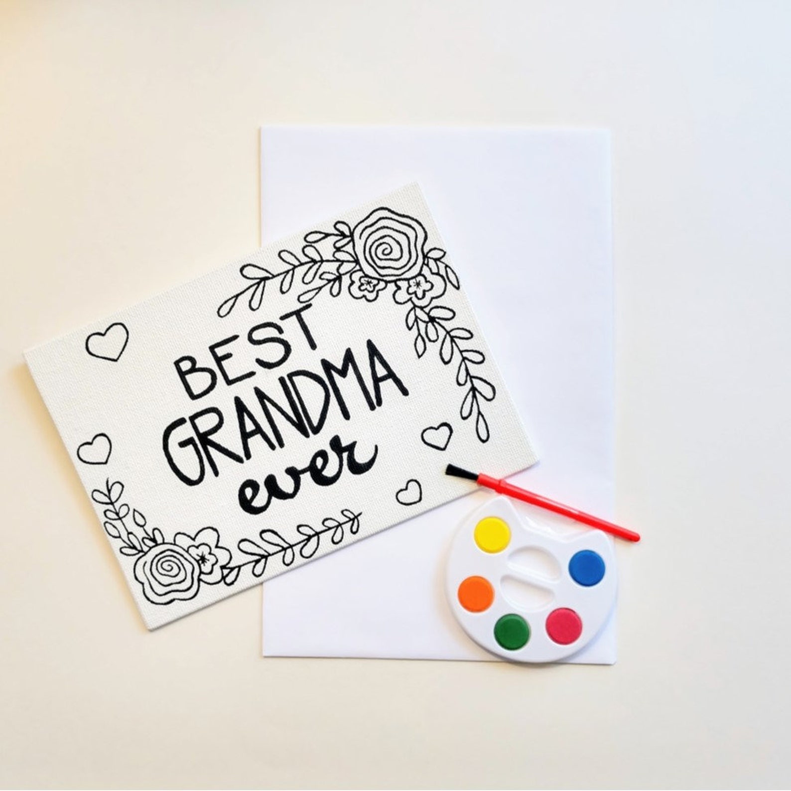 Personalized DIY Grandma Card - Best Grandma Ever Card - Great Grandma ...