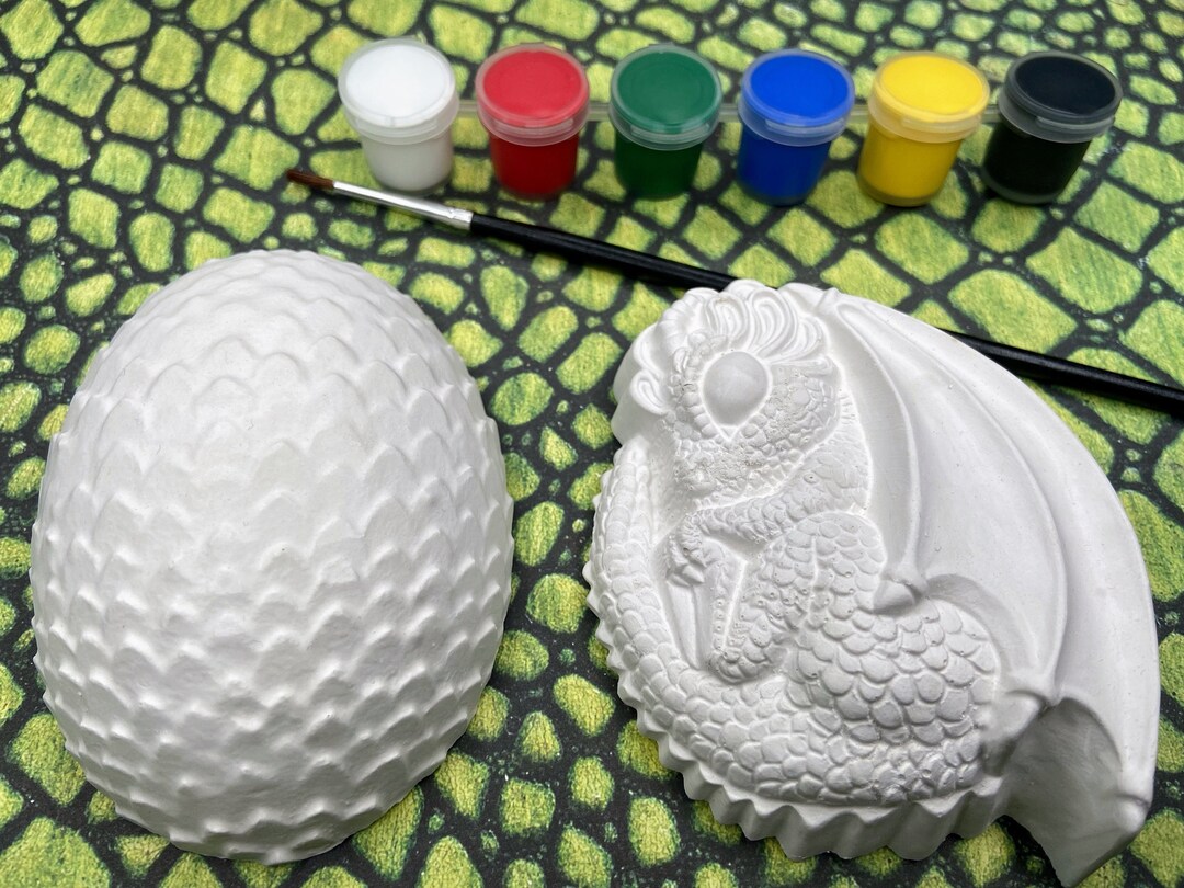 Paint Your Own Hatchling and Dragon Egg Magnets -DIY Adult Craft Kit - Etsy