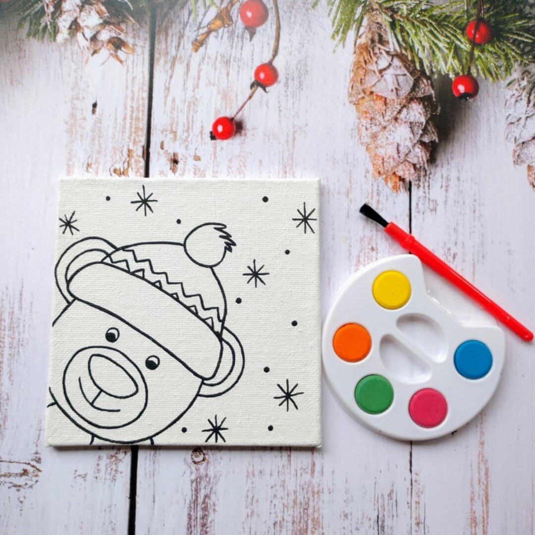 Paint Your Own - Kids Stocking Stuffer - Secret Santa Gift Idea ...