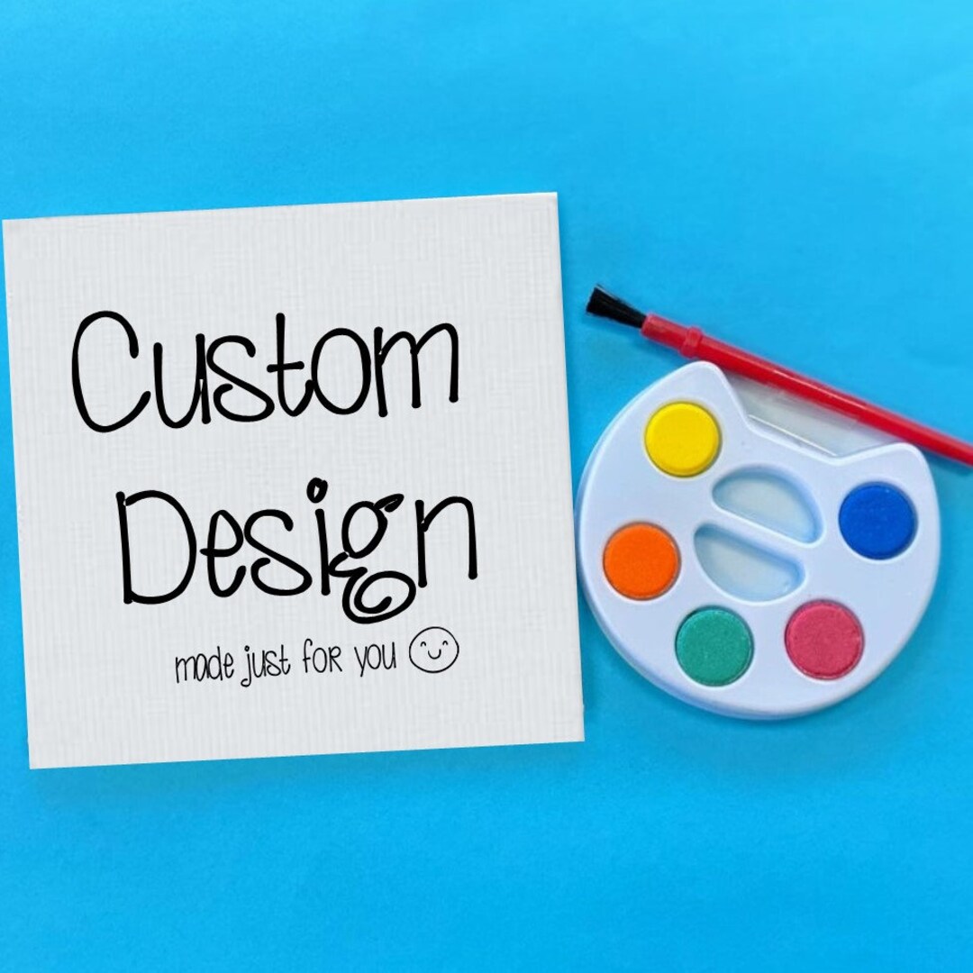 CUSTOM Canvas Paint Set - Custom Gift - Etsy