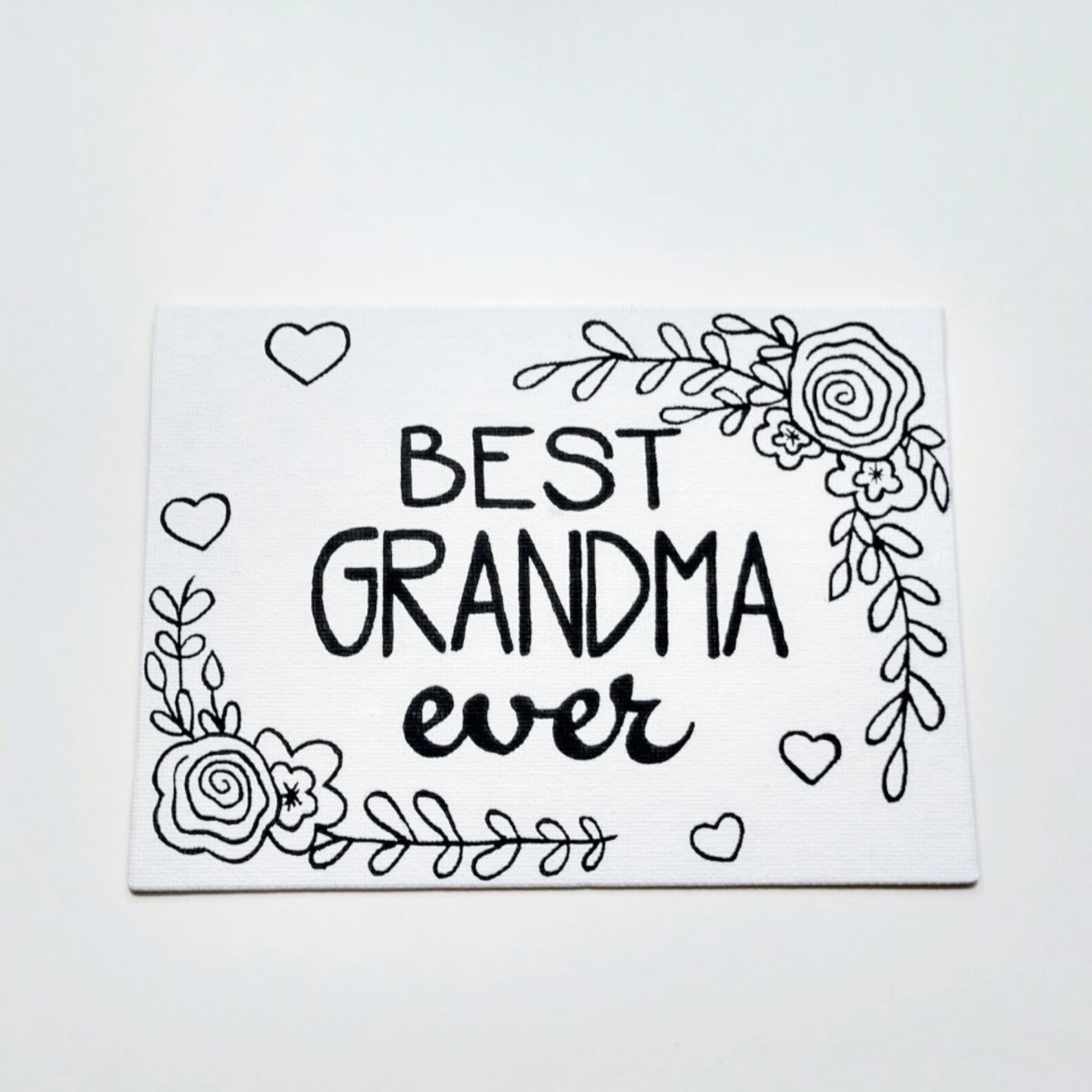 Personalized DIY Grandma Card - Best Grandma Ever Card - Great Grandma ...