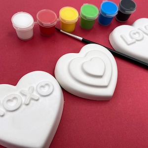 Paint Your Own Valentine’s Magnets - Valentine’s Gift - Conversation ...