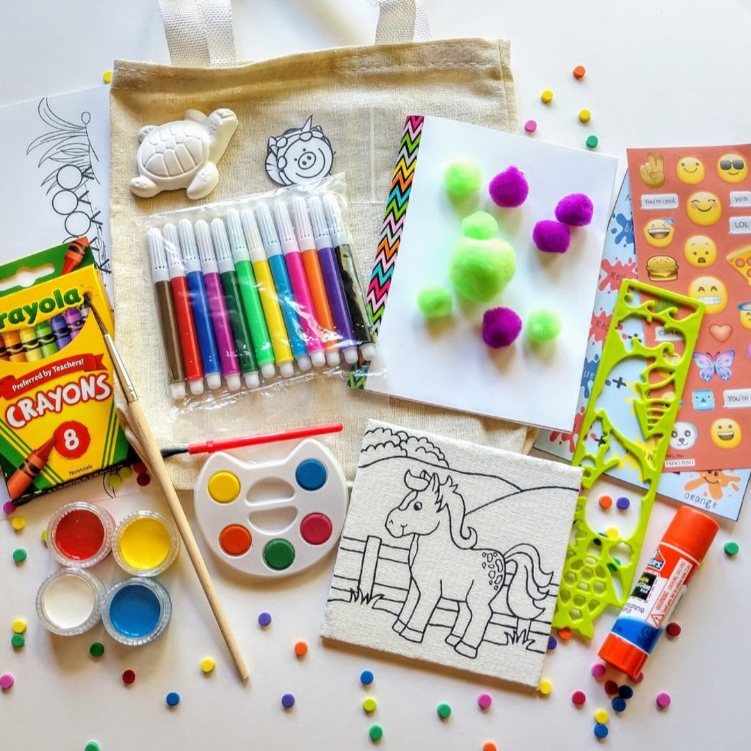 Kids Deluxe Craft Kit - Painting Kit - Make It Yourself - Thinking of ...