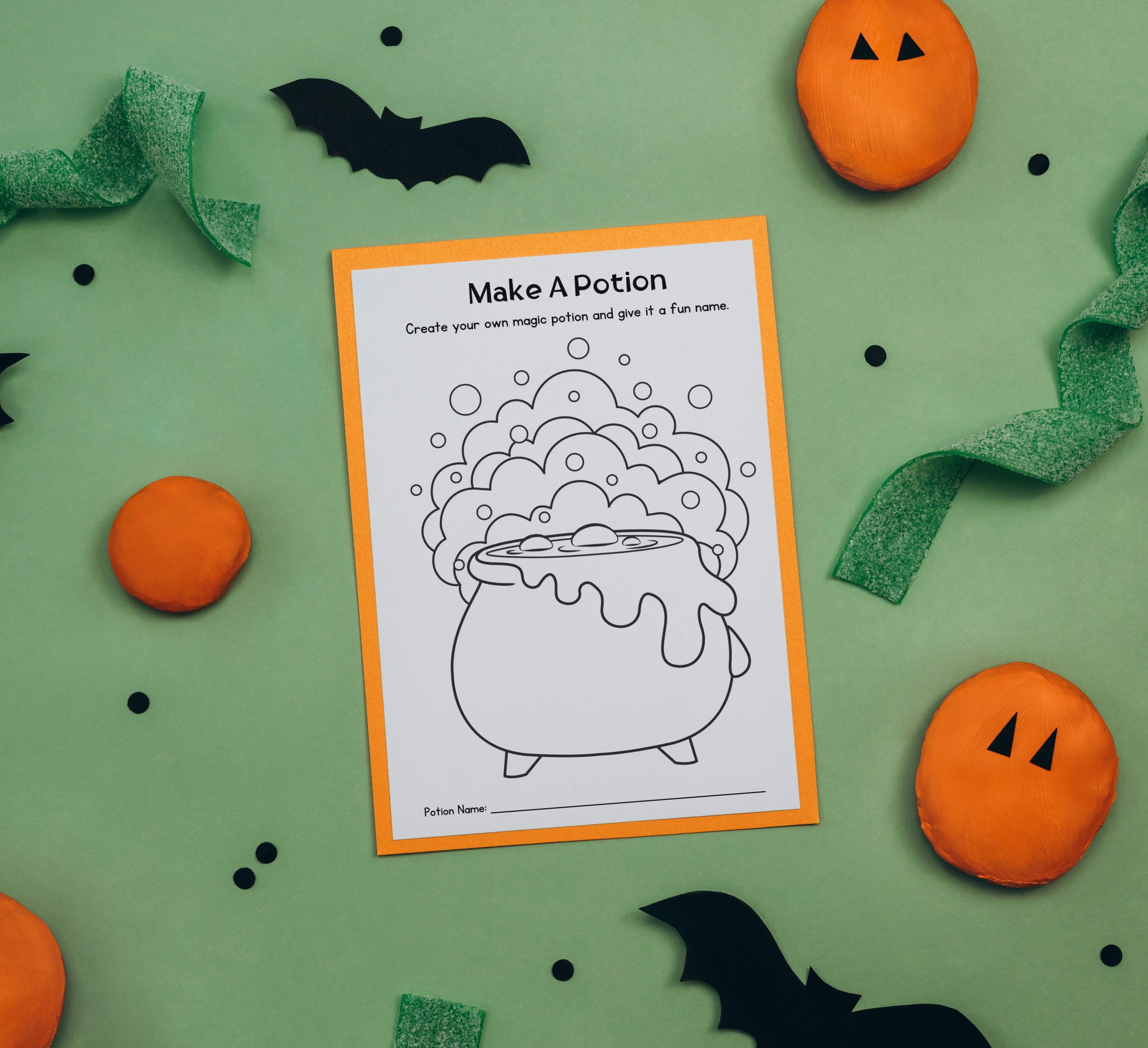 Kids Halloween Activity Bundle: Party Printables & Coloring Pages - Etsy