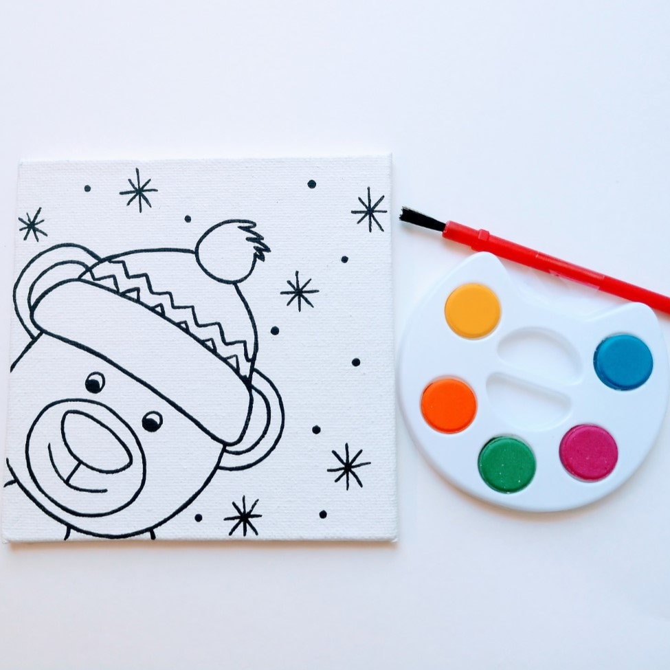 Paint Your Own Kids Stocking Stuffer Secret Santa Gift - Etsy