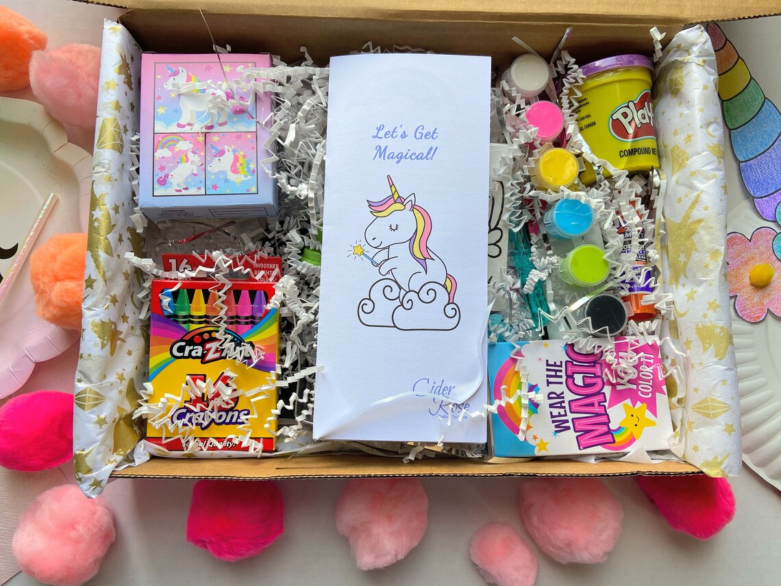 Unicorn Craft Kit Unicorn Gift Kids Craft Kits Birthday - Etsy