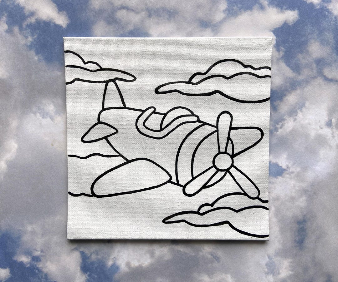 Paint Your Own Airplane - Hand-painted Art Party Favors - Kids Gift - Etsy