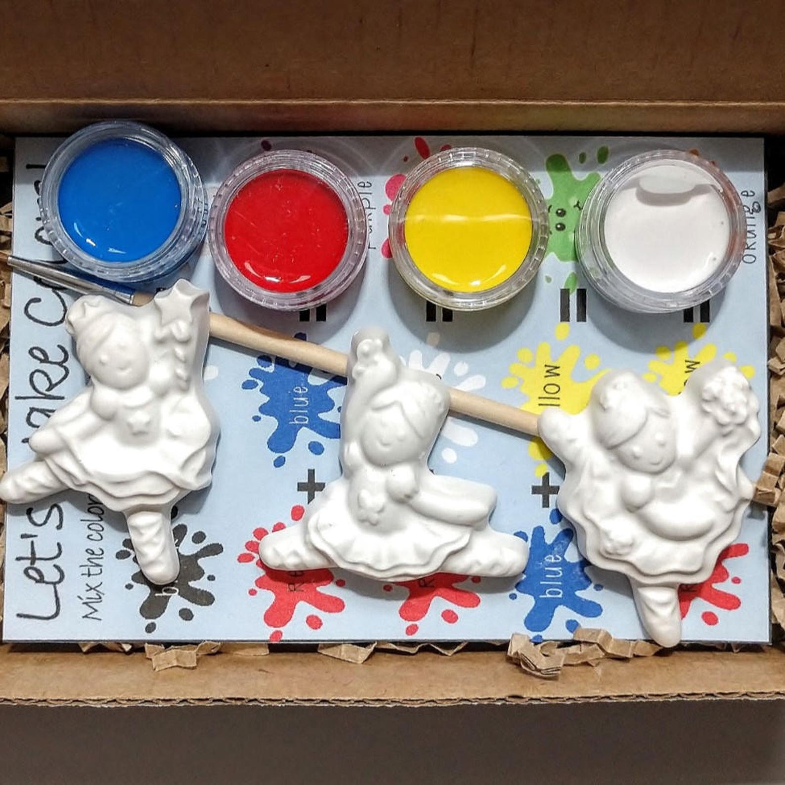 DIY Ballet Kids Craft Kit Ballerina Dance Recital Gift - Etsy