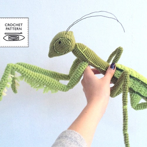 Praying Mantis Crochet Pattern - Etsy