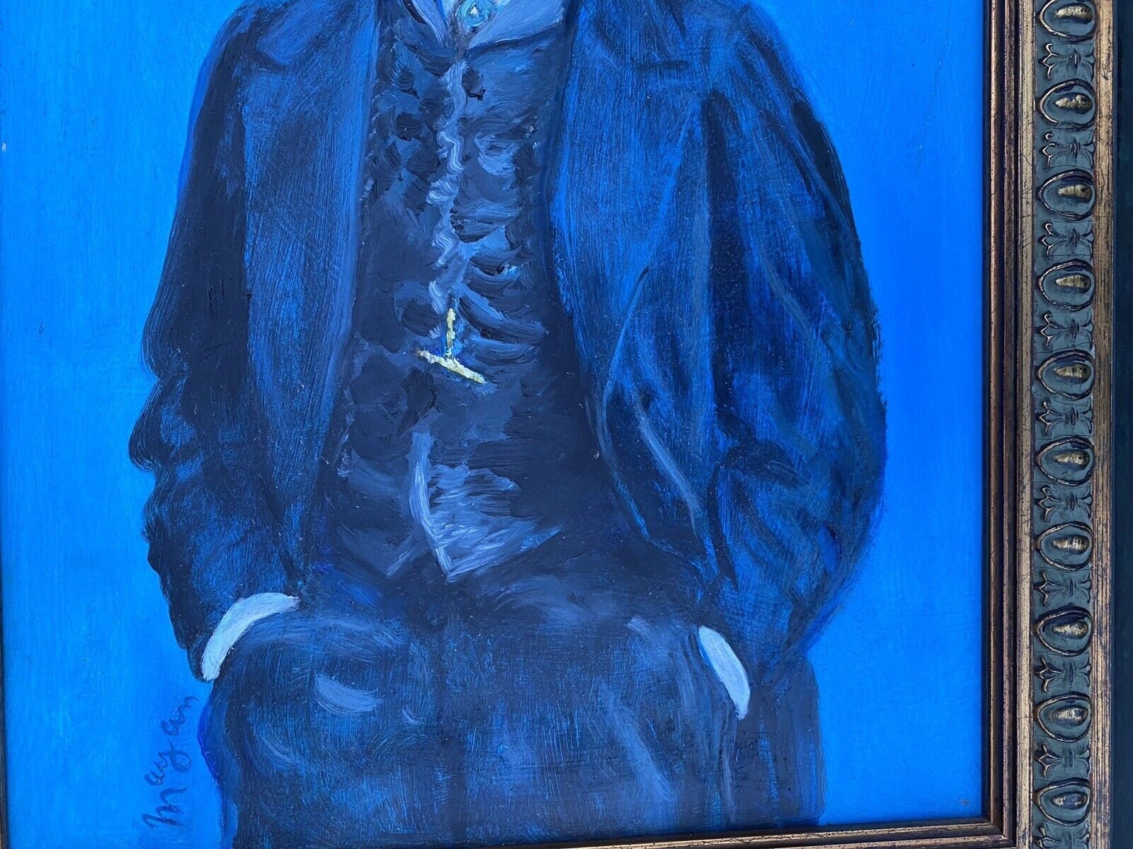 Manet Portrait by Earl Mayan Oil Painting on Canvas - Etsy