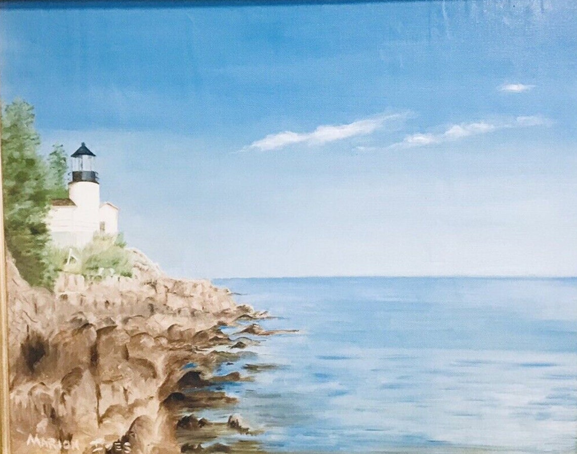 Seascape Sea View Wave Oil Painting on Canvas - Etsy