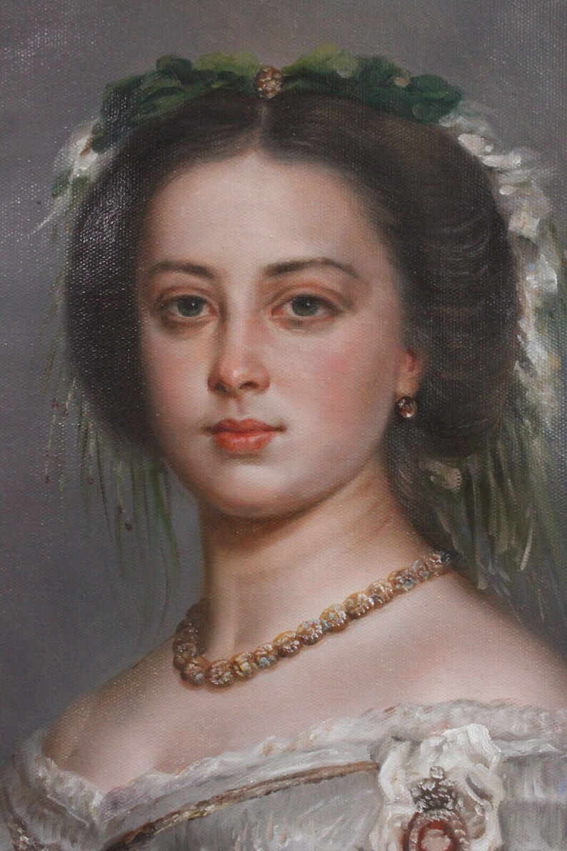 Art Oil Painting Reproduction of Winterhalter - Victoria, Princess ...