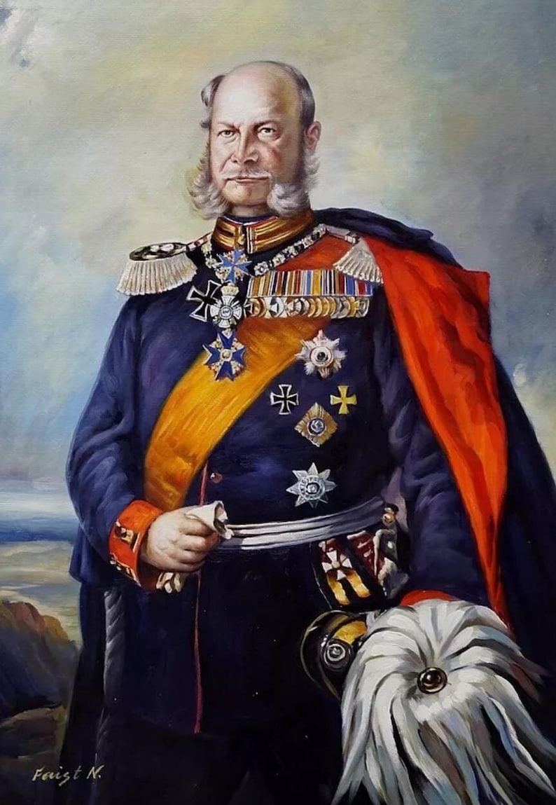 Portrait Kaiser-wilhelm-i VON PREUSSEN - Etsy