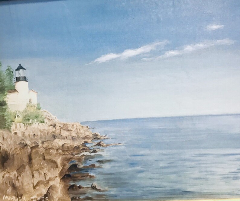 Seascape Sea View Wave Oil Painting on Canvas - Etsy