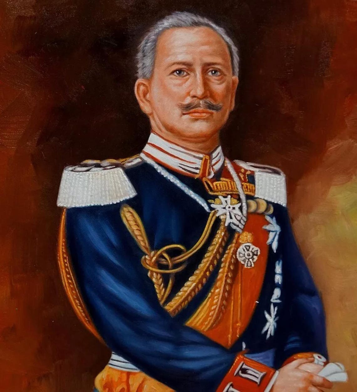 Portrait Kaiser-wilhelm-ii VON PREUSSEN - Etsy