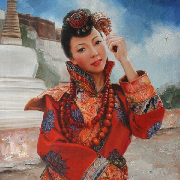 Portrait Figure Man Oil Painting on Canvas - Etsy