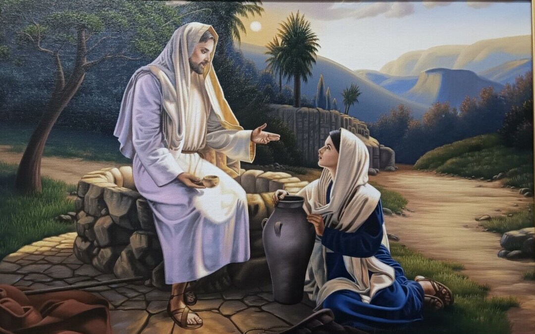 Merciful Jesus 90x120cm Oil Painting on Canvas With Frame - Etsy